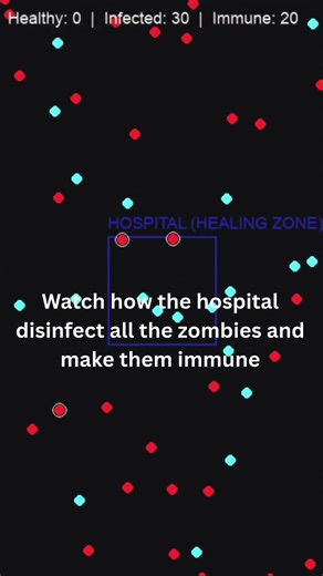 Zombie Infection Simulation