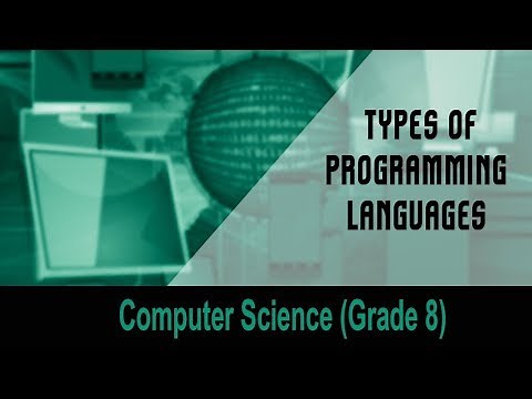 Computer science(Grade 8) : Introduction to Computers | Types of Programming Languages | Unit 3