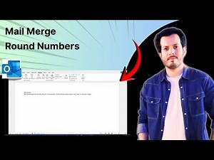 How to Round Mail Merge Numbers to Two Decimal Places in Outlook Step by Step