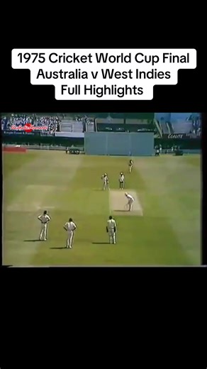 1975 Cricket World Cup Final Highlights: Australia vs West Indies