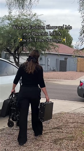 Come with me to work a fashion show ✨ A little behind-the-scenes of my day as a Phoenix MUA for the ATLAS Fashion Show — time stamps included because I love a good vlog moment 😂 Thank you so much to Jocelyn with Corella & Co Modeling Agency for trusting me to be part of your glam team. 💄 It’s always such a pleasure meeting new people, learning from other artists, and getting better at my craft with every show. Can’t wait for the next one 🖤 #phoenixmua #arizonamua #fashionweekaz #atlasfashions