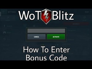 How to Enter Bonus Code *NO CODE HERE* | WoT Blitz