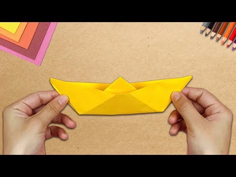 How to Make a Paper Boat - Step-by-Step Guide 🚢 Boot falten leicht gemacht - Schritt für Schritt