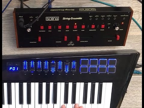 Behringer Solina demo - no talking