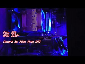 Sapphire Radeon RX 7900 XTX Pulse Gaming OC | Fan Speed & Noise Test