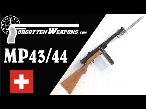 The Swiss Suomi: MP43/44 (With Bayonet)