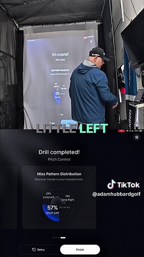 An amazing way to improve your golf game with the @Bushnell Golf and the Training Facility app from Foresight. #golf #CapCut #golfswing