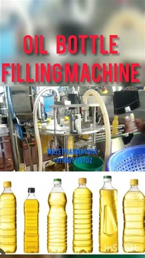 Oil bottle filling capping machine, Oil filling machine, Edible oil filling machine, oil filler.