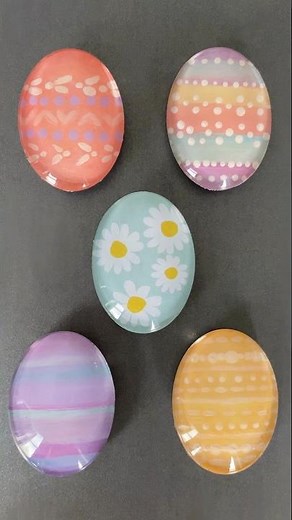 DIY Refrigerator Magnets (Easter Edition)