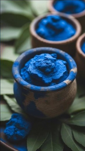 How does the indigo plant make natural blue dye? | Indigo Dye Process Explained