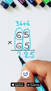 60 reactions · 4 comments | A simple math trick | Gauth | Facebook