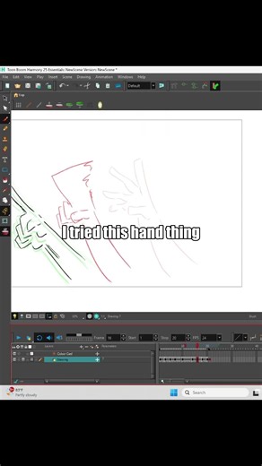 Animating a Finger pointing