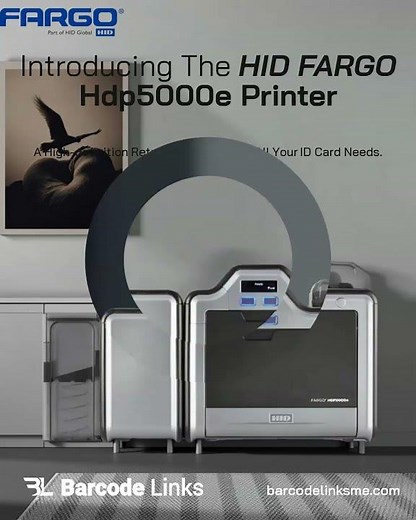 Introducing the HID FARGO HDP5000e Printer