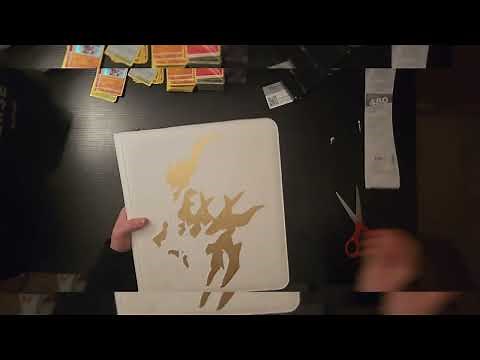 Ultra Pro binder unboxing