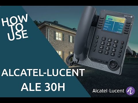HOW TO USE Alcatel-Lucent Enterprise ALE30H