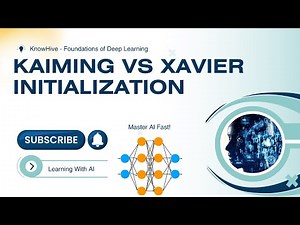 2.1 Kaiming vs Xavier Initialization | How to Start Neural Network Training Right | Deep Learning