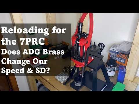 Reloading for the 7PRC: Does ADG Brass Change Our Speed & SD?