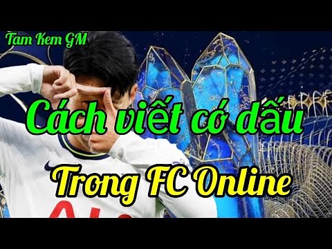 How to write and name with accents or special characters in FC Online FO4