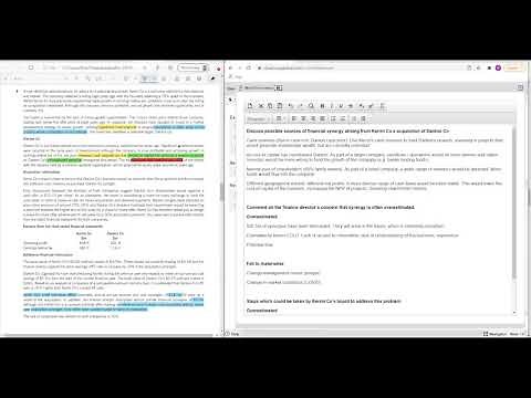 AFM CBE question review – Sept/Dec 2019