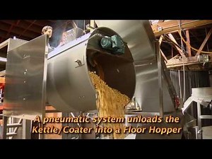 Air Popping with Automated Batch Caramel Coating