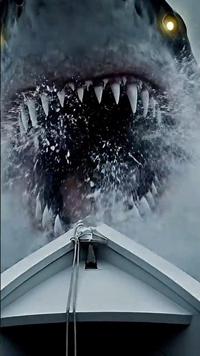 MEGALODON 🤯 Sea Monster Attacks Boat Again! #shark
