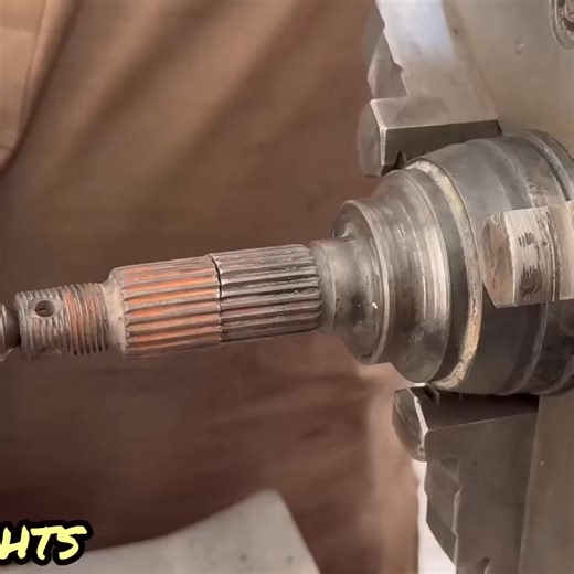 NEW LOGICAL PROCESS Broken 30 year old model car CV joint reattached with making new teeth… | Anil Kapoor