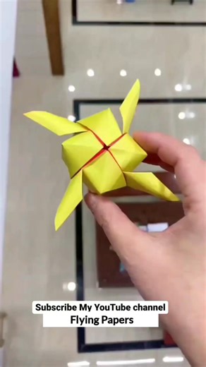 How to make paper spinner , Easiest paper flying toy | Siddharth creations