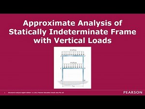 Approximate Analysis of Statically Indeterminate Frame with Vertical Loads