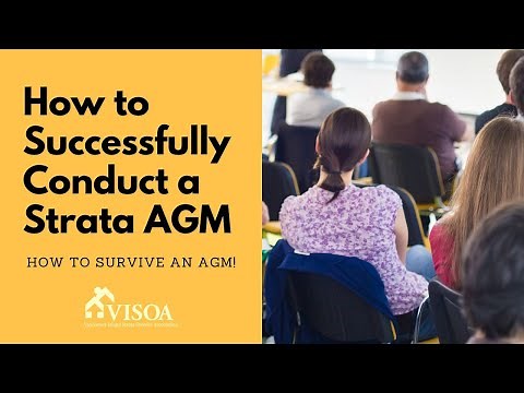 How to Successfully Conduct a Strata AGM | BC Strata | Annual General Meeting