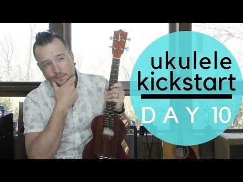 10 Day Ukulele Kickstart | Day 10 | Jam-Along With Kevin | Easy Ukulele Chords + Strumming