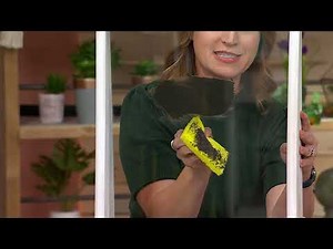 CAMPANELLI Microfiber &amp; Diamondfiber Washable 6 pc Sponge Set on QVC