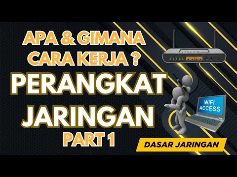 Apa Itu Perangkat Jaringan dan Cara Kerjanya? | Router, Switch, Hub, Bridge | TKJ