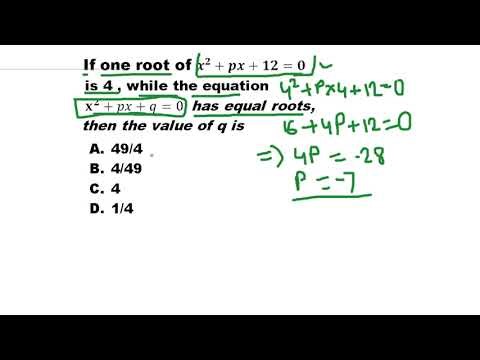 Algebra for competitive exams