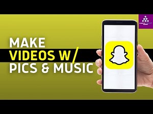 How To Make Video With Pictures and Music in Snapchat (Very Easy)