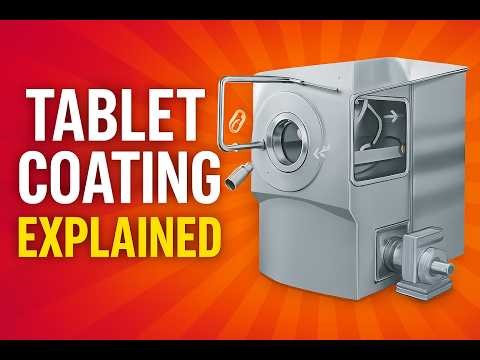 Tablet coating Process #TabletCoating #drugdelivery