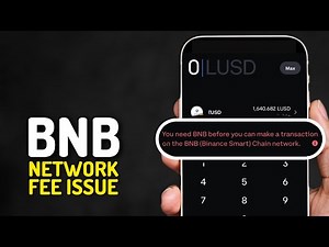 How to Fix Network Fees Issue in Coinbase Wallet | Solve BNB Error in Coinbase (2025 Guide)