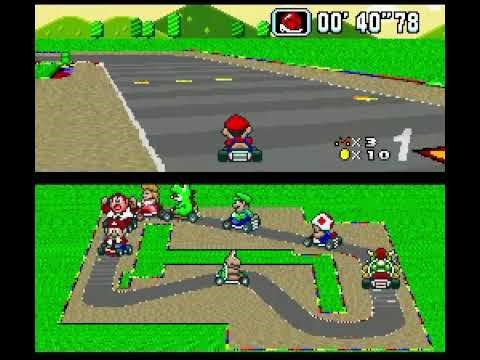 MARIO KART SNES