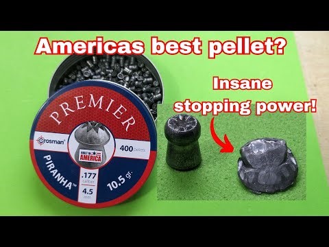 Crosman piranha hunting pellets are wild!
