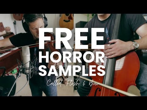 Making a Horror Sample Pack (it's free)