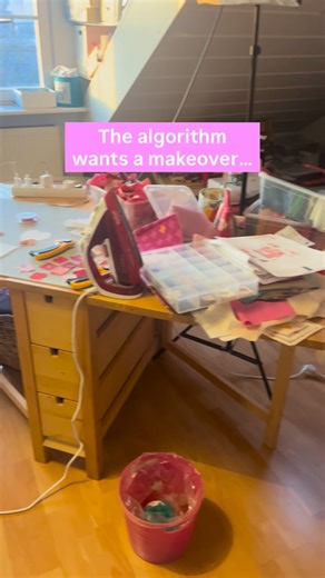 The algorithm wants a makeover. I chose the sunlight. . Even though I almost fell getting to it 😅 . This little walk through my studio is kind of a metaphor for life. There’s always mess somewhere. In rooms, in days, in thoughts. But we get to choose what we focus on. ☀️✨ The light instead of the clutter. Love instead of hate. What’s growing instead of what’s overwhelming. . (That said… yes. I still need to clean this studio 😉) . . . . . . #joejuneandmae #studiotour #mindsetiskey | Joe June an