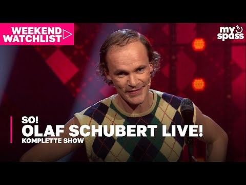 Olaf Schubert live | SO! | Komplette Show | #weekendwatchlist
