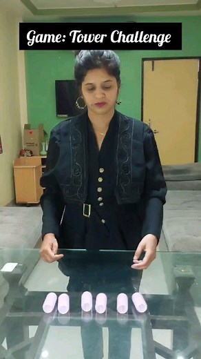 Game Collection on Instagram: "Fun Games for Home parties, Family time etc. Build the Tower using one hand with time limit. Idea @_karishmakadam #funway #vacation #vacationmode #vacationgames #Games #games #game #Game #funtime #fun #fungames #partyideas #partygamesforadults #adultgames #homegames #homeplay #gettogethers #lets_playy_games #playingtime #playtime #gamefun"