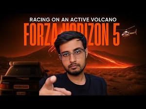 Racing on an active volcano | Forza horizon 5