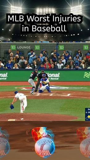 MLB Worst Injuries in Baseball #baseballlife #mlb #baseball #beisbol | Beisbol Viral