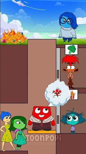 Test IQ for Disgust, Anger! Help Joy | Inside Out 2