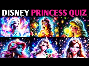 DISNEY PRINCESS QUIZ - WHICH DISNEY PRINCESS AM I? Personality Test - 1 Million Tests