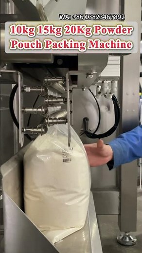 3kg 5kg 10kg 15kg 20kg Powder Pouch Packing Machine, Detergent Packing Machine