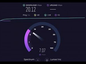 Spectrum Speed Test