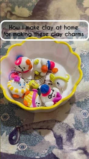 How I make Clay at home , Quick & Easy to make✨
