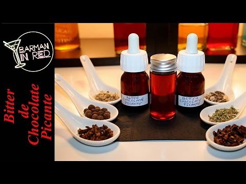 Cómo hacer bitters caseros - Bitter de Chocolate